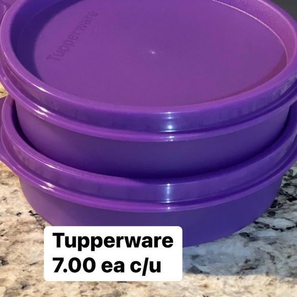 Kitchen | Purple Small Tupperware Container New | Poshmark